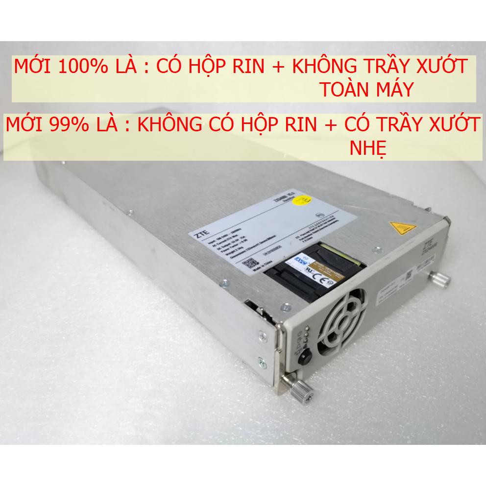 BỘ NGUỒN MỚI 99% ZTE ZXD4000 V5.0 - 48V - 53V - 58V - 4000W - 75A | Shopee Việt Nam
