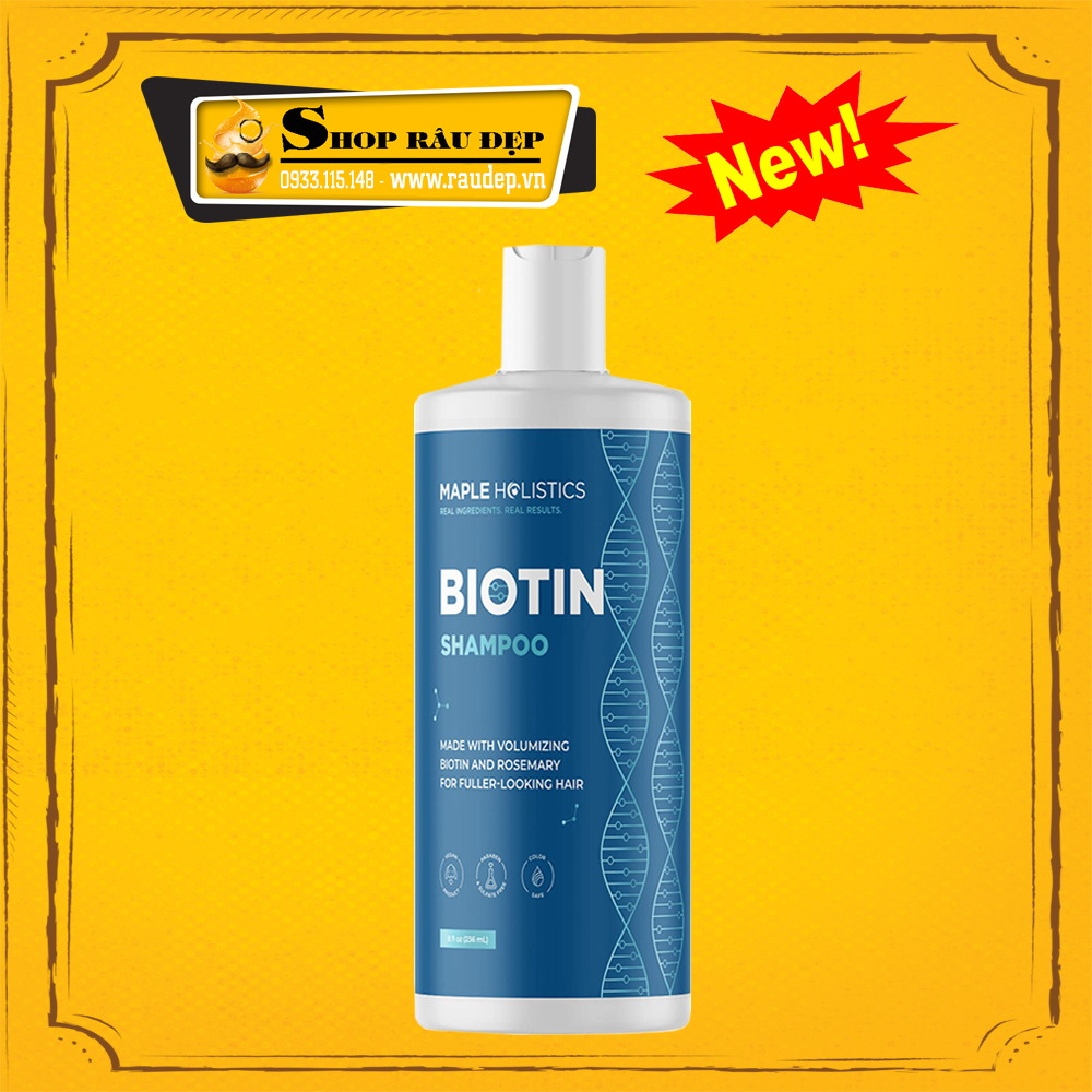 Dầu Gội Biotin Shampoo Maple Holistics CHÍNH HÃNG MỸ | Shopee Việt Nam