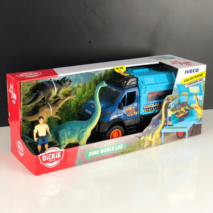 [Có sẵn] Đồ Chơi Xe Khủng Long DICKIE TOYS Dino World Lab 203837025 ...