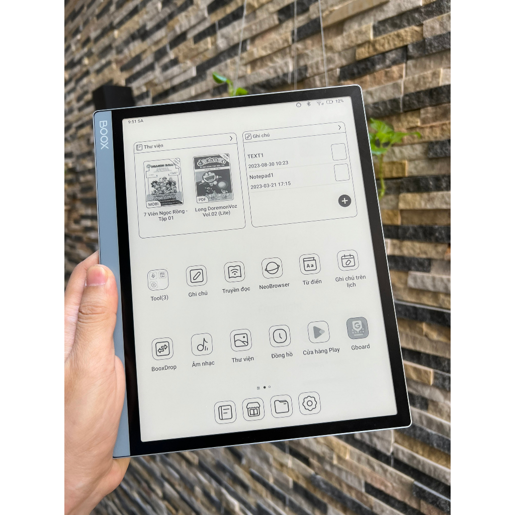 Máy đọc sách BOOX Tab 10 BOOX Tab Ultra cao cấp Likenew - Tặng kèm cover | Shopee Việt Nam