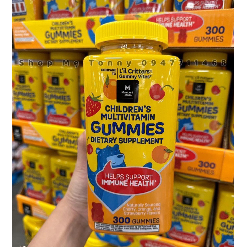 ( Mẫu mới) Kẹo Dẻo Lil Critter Gummy Vites Complete Multivitamin - Kẹo ...