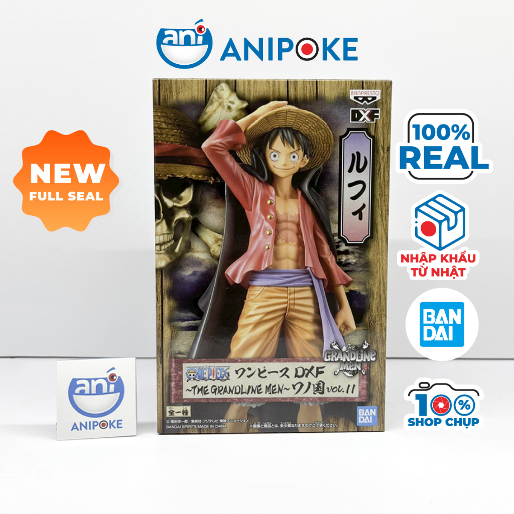 Mô hình Luffy the grandline men One Piece Đảo Hải Tặc mới, full seal ...