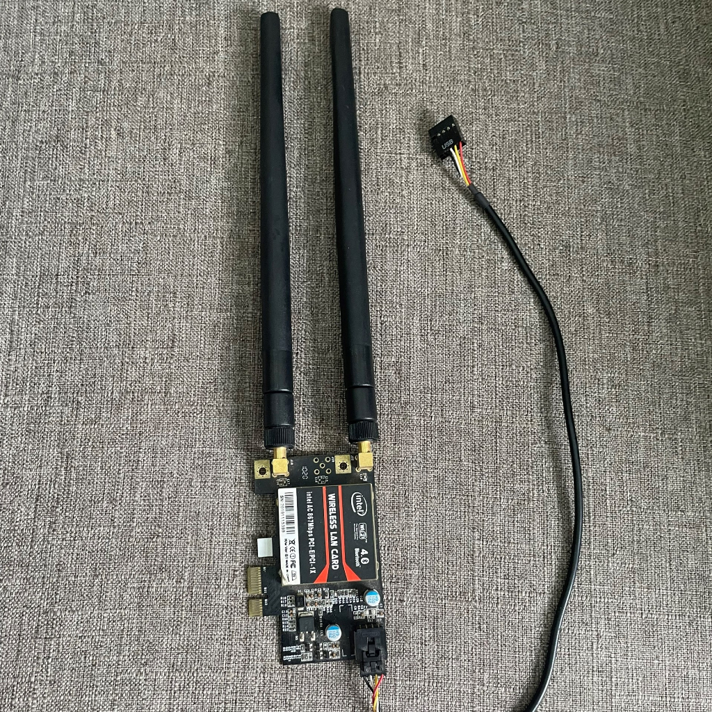 Card thu sóng WIFI 2.4G và 5G có Bluetooth cho máy tính bàn hút sóng ...
