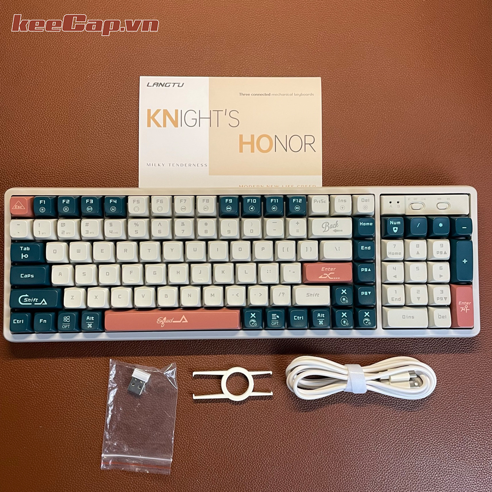 [KEECAP] Bàn phím cơ không dây Langtu GK102 (3 modes – 102 keys – hotswap) | Shopee Việt Nam