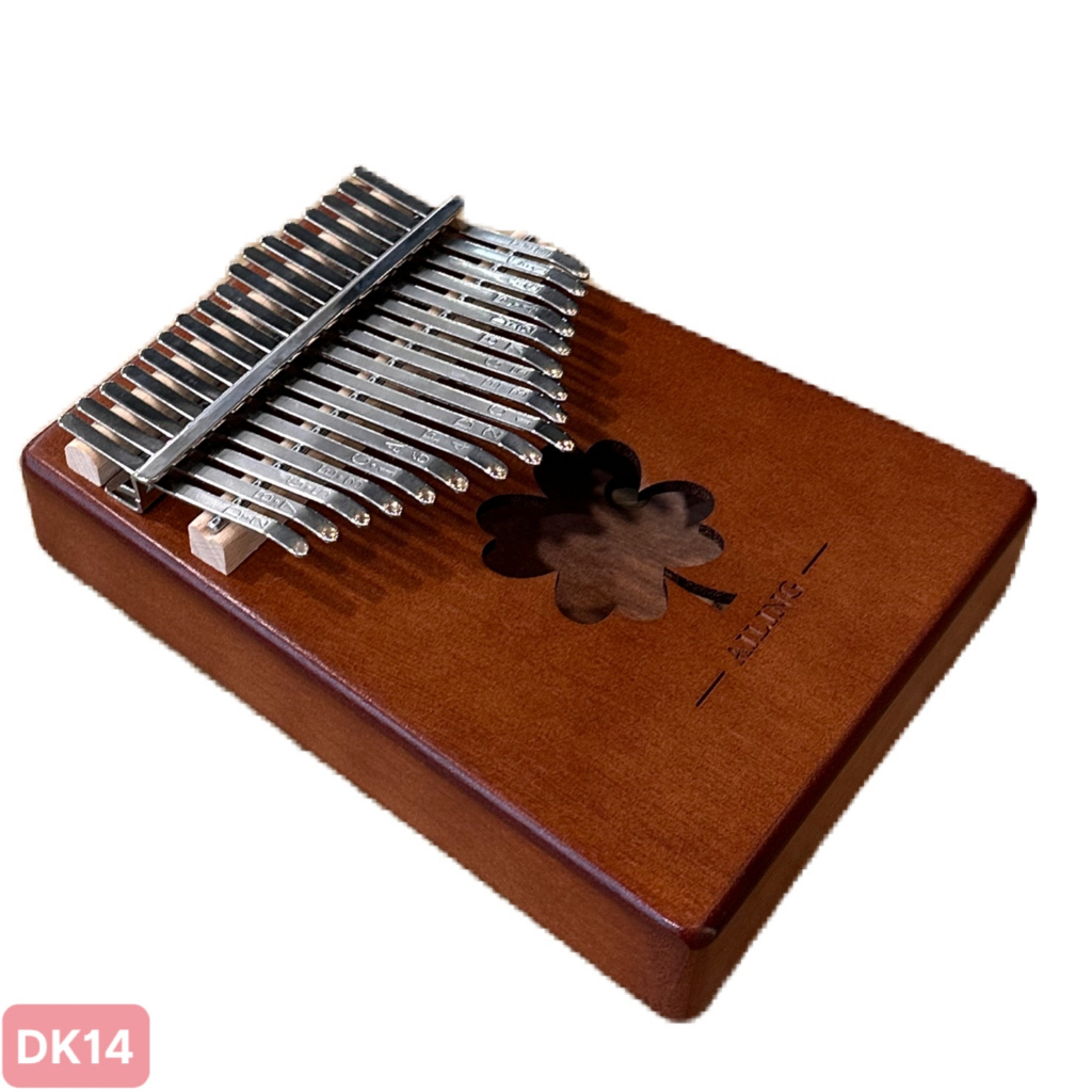 [HDmusictechnology] DK14 - Đàn kalimba 17 phím gỗ nguyên khối cao cấp ...