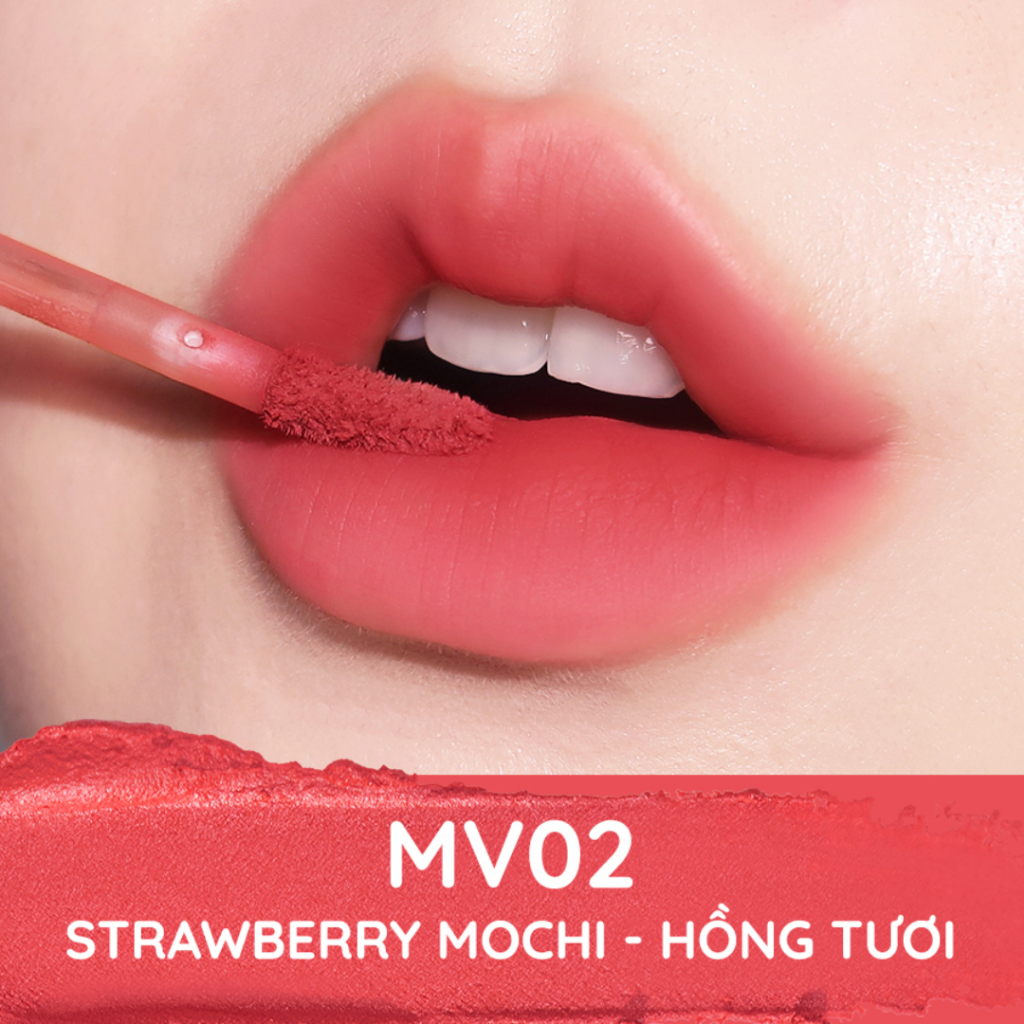 Son Kem Black Rouge Muddish Cushion Velvet Màu MV01, MV02, MV03, MV04, MV05, MV06 34.8g | Shopee ...