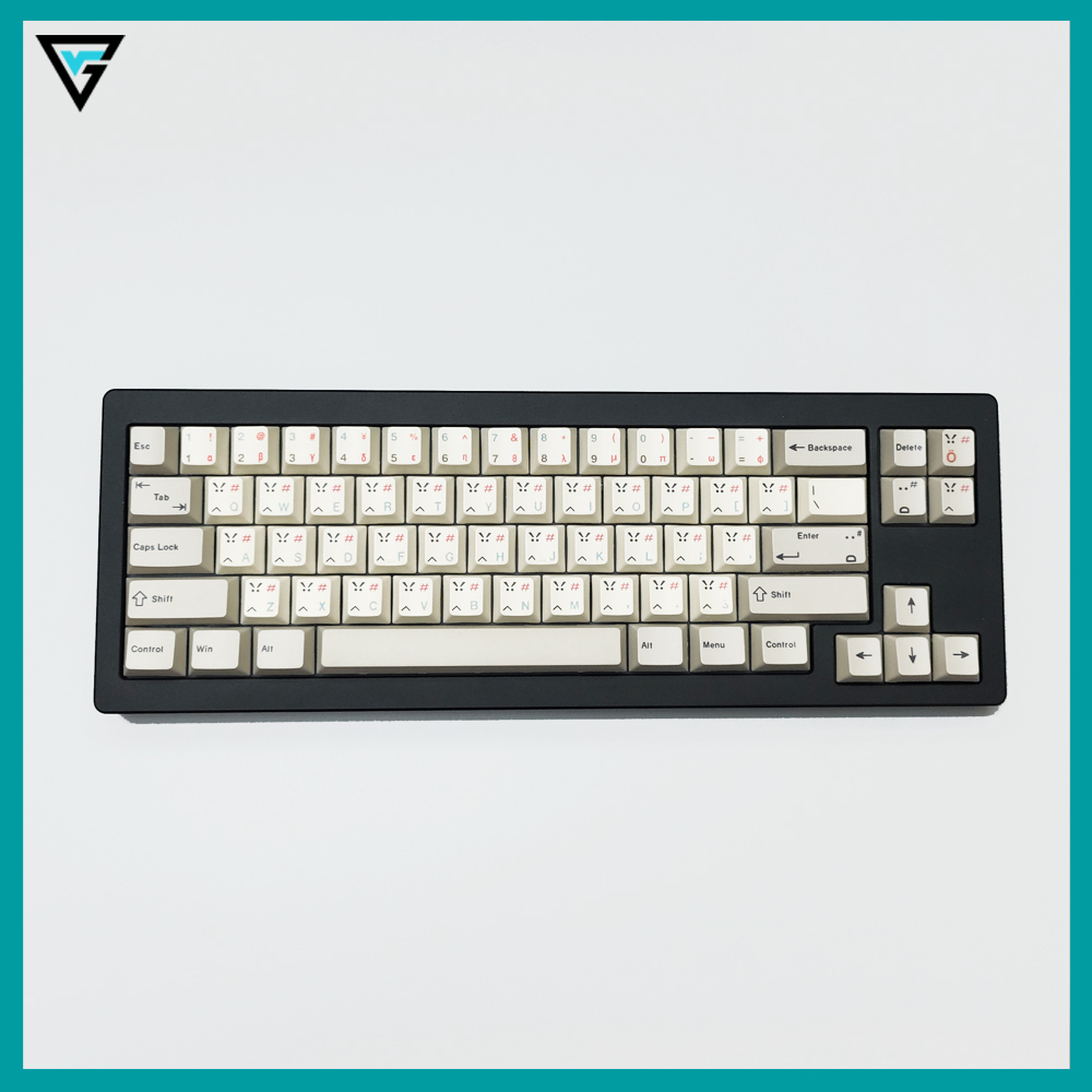 Keycap Mặt quạu XMI clone PBT Dyesub Cherry profile 146 nút Vietgear ...