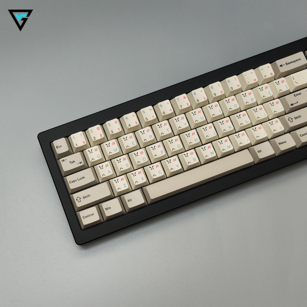 Keycap Mặt quạu XMI clone PBT Dyesub Cherry profile 146 nút - Vietgear.vn
