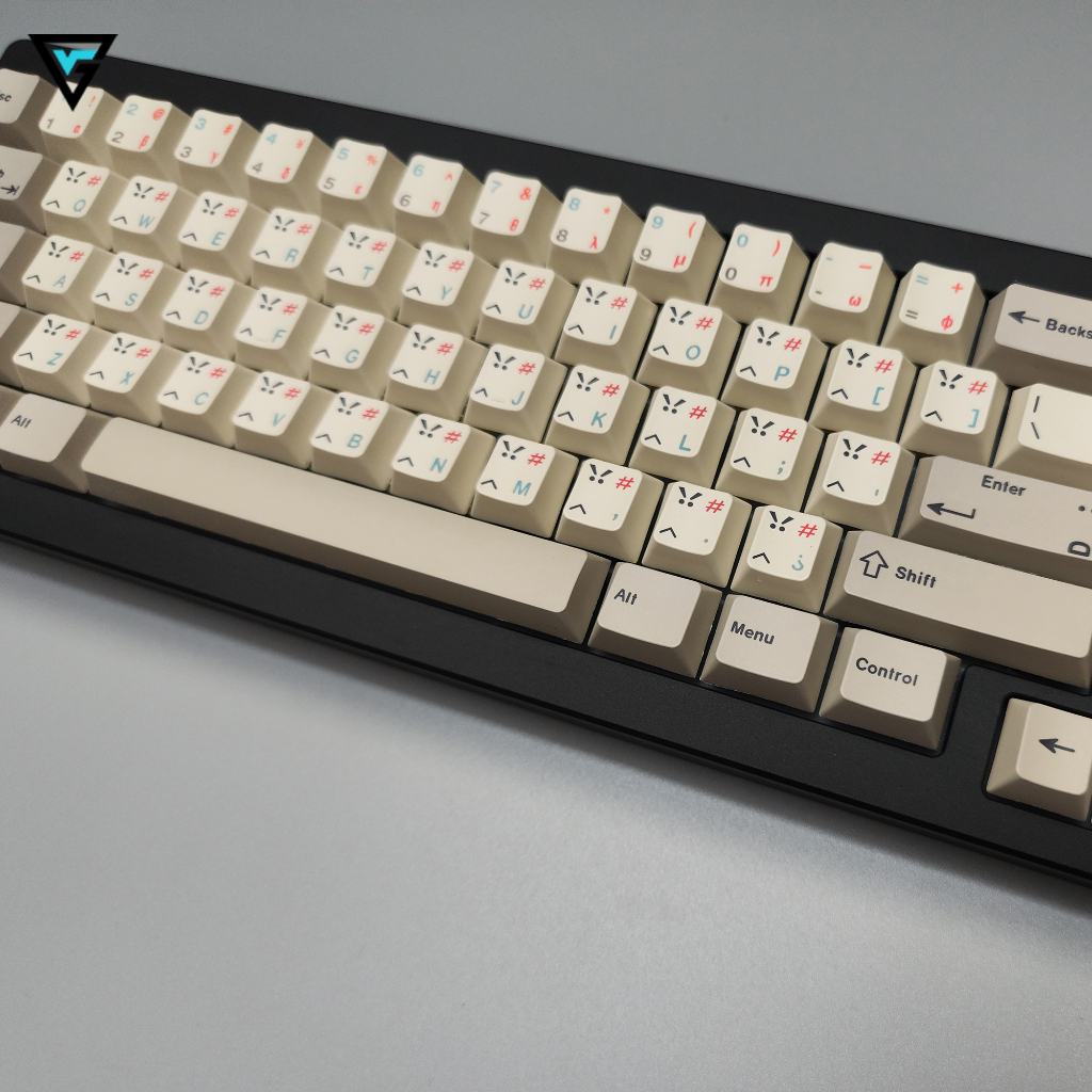 Keycap Mặt quạu XMI clone PBT Dyesub Cherry profile 146 nút - Vietgear.vn