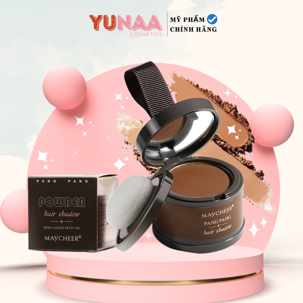 [Y119] Phấn phủ che khuyết điểm Tóc MAYCHEER - Chấm hói, Che chân tóc ...