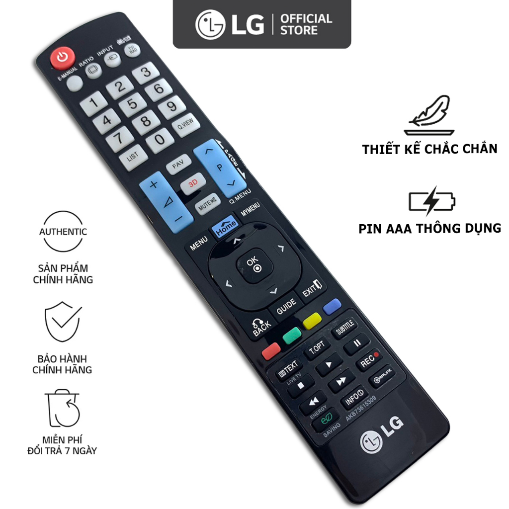 Điều Khiển TV LG CHÍNH HÃNG SMART TV LED TV UHD TV LG | Shopee Việt Nam