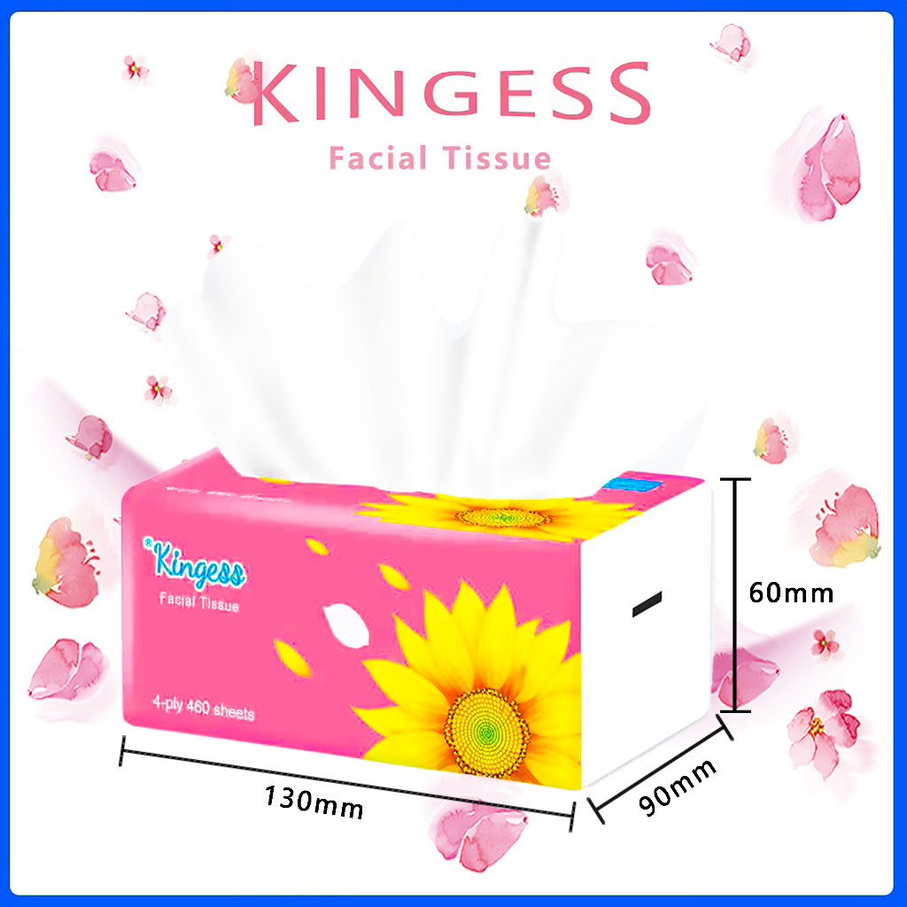 KINGESS Khăn giấy chiết xuất 4 lớp 460 tờKhăn giấy cao cấp | Shopee ...