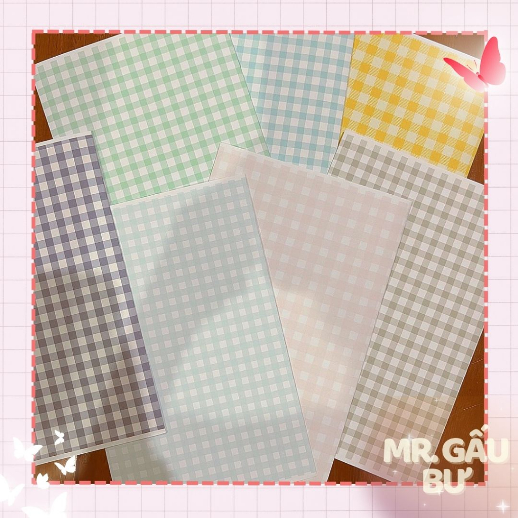 Túi giấy đựng hàng, srunchies, quà, đồ dùng học tập hoặc bánh kẹo sọc ...