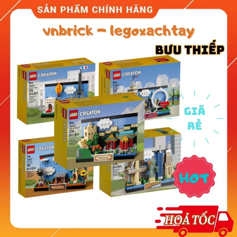 LEGO Creator Podcast 40651 40568 40569 40519 40654 Paris London Beijing ...