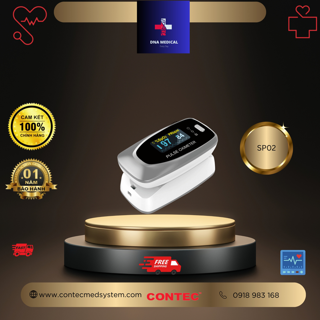 MÁY ĐO NỒNG ĐỘ OXY SPO2 CONTEC CMS50D2 MÀN HÌNH OLED | Shopee Việt Nam