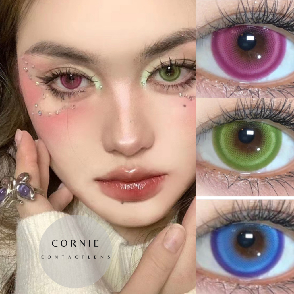 Lens cosplay hóa trang Candy đủ 3 màu, đủ độ cận, 1 đôi contactlens ...