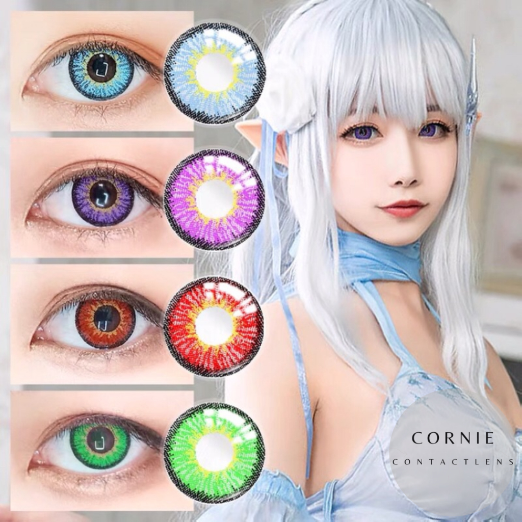 Lens Snow - Lens cosplay hóa trang Snow đủ màu, đủ độ cận, 1 cặp ...