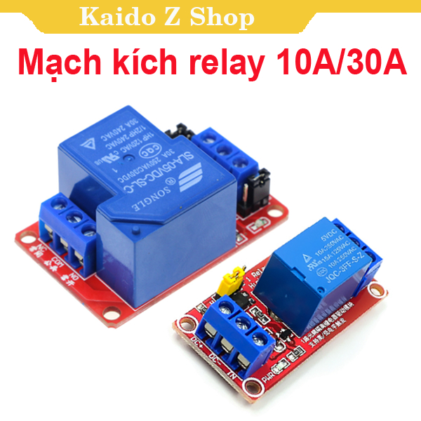 Mạch relay opto cách ly kích ( H/L) 5V/12V/24V - 10A/30A - 1688s.vn ...