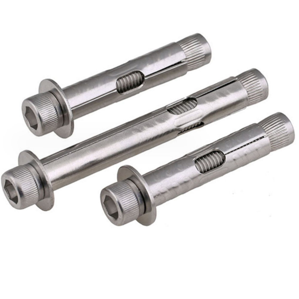 Nở inox,tắc kê nở inox 304 loại chịu lực cao bắt bulom âm thẩm mỹ thép ...