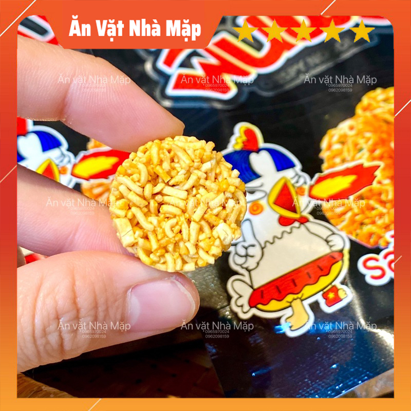 Snack Mì Viên Thái Lan Vị Gà Cay Cripsy Noodles túi zip đen | Shopee ...