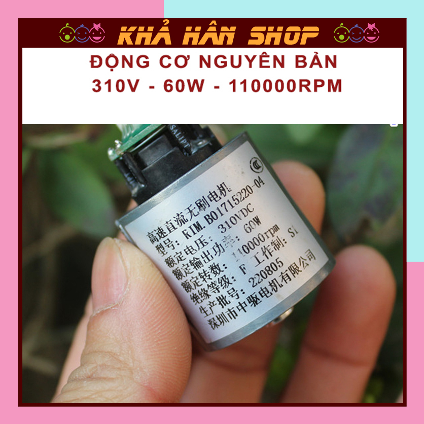 Động cơ brushless máy sấy tóc 60w 110000 rpm motor không chổi than phản ...