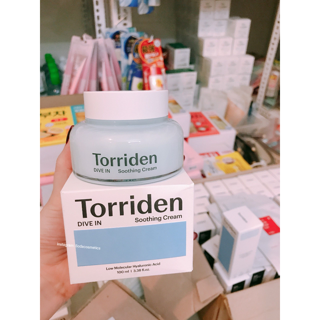 Kem dưỡng cấp nước Torriden dive in soothing cream (HÀNG CHÍNH HÃNG ...