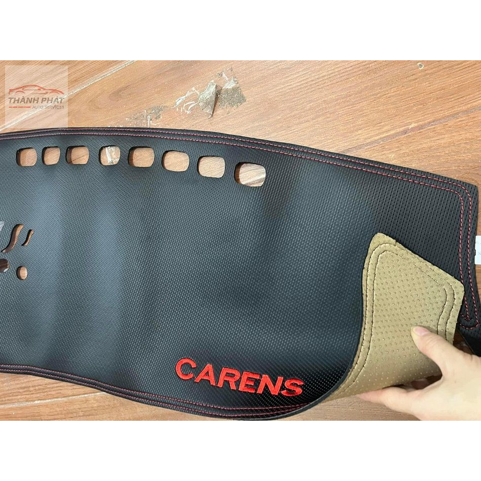 Thảm Trải Taplo, Thảm Taplo Da Carbon Kia Carens 2023 Chất Liệu Da PU 3 ...