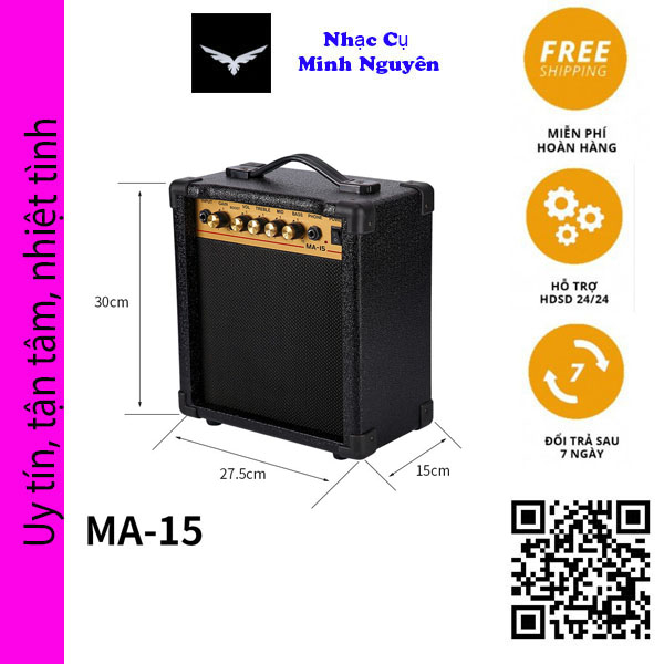 Amply Guitar MA15 - Loa Ampli Đàn Guitar chính hãng | Shopee Việt Nam