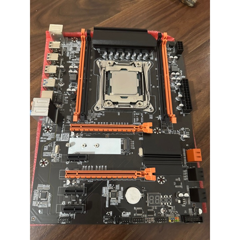 Combo Main X99 d4 gaming 2 khe card Chip E5-1650v4 6x12 luồng xung >3 ...