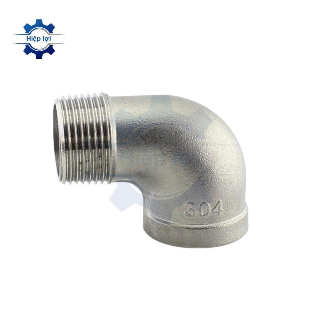 Co Điếu Inox 304 - Cong Ren Trong Ren Ngoài - Cút Nối Góc 90° Ren Trong ...