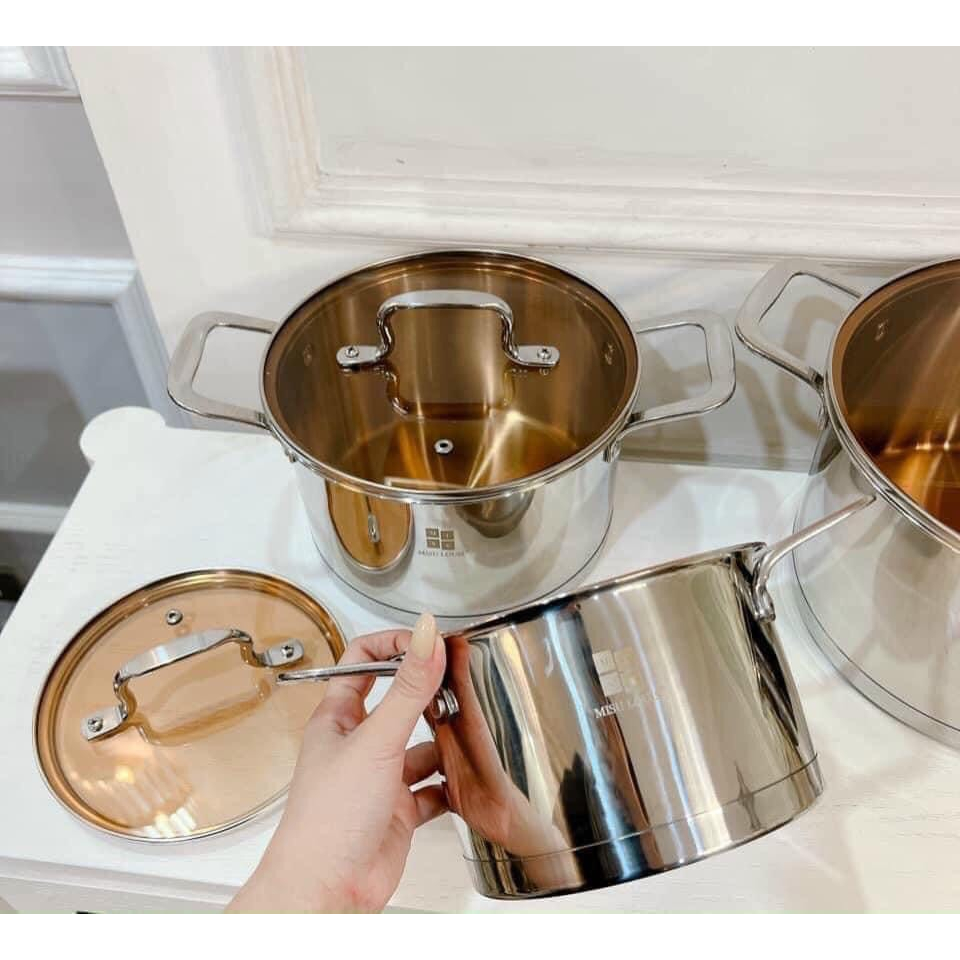 BỘ NỒI 3 món MISU LOUIS | Shopee Việt Nam