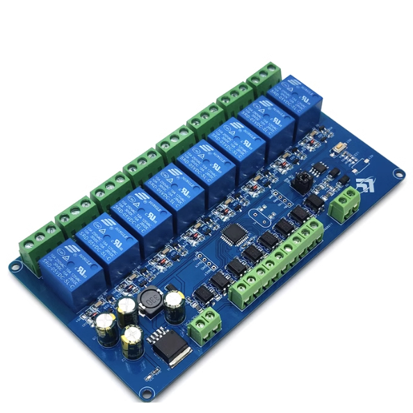 MODULE RELAY 12V 8 KÊNH GIAO TIẾP MODBUS RTU RS485 VÀ VỎ | Shopee Việt Nam