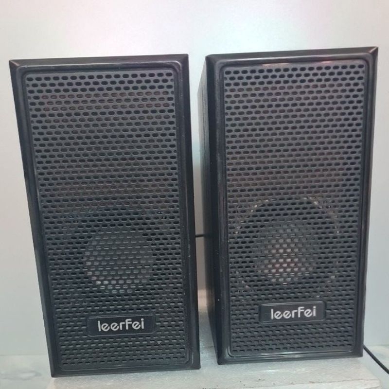 Cặp loa vi tính mini LEERFEI 3w | Shopee Việt Nam