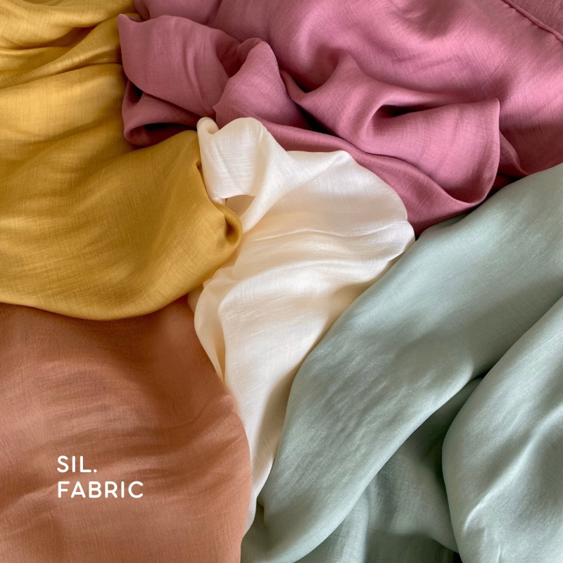 Tơ crep mềm nhẹ - sil.fabric | Shopee Việt Nam