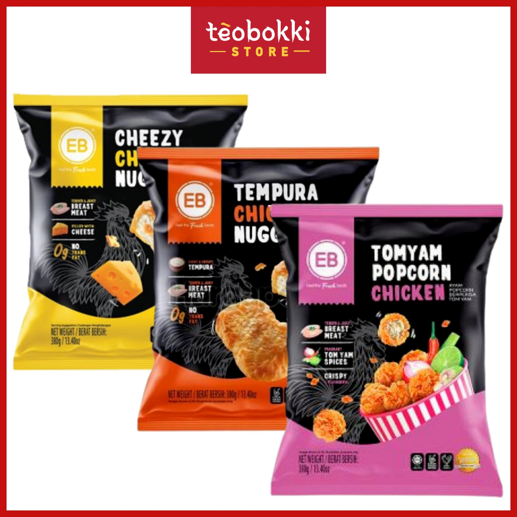 [SHIP HCM] Gà popcorn tomyum, nugget EB 380g | Shopee Việt Nam