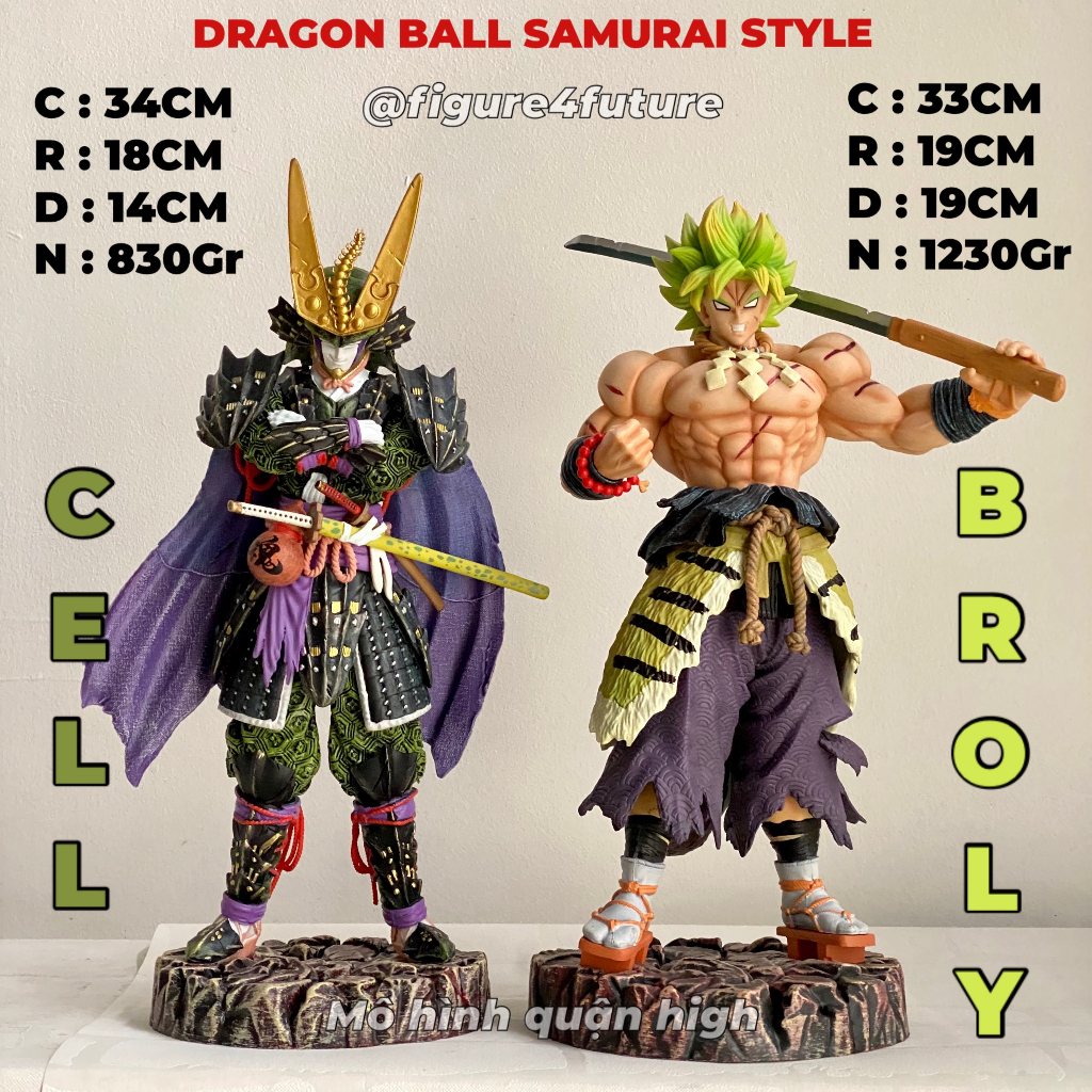 (Có sẵn) Samurai series dragonball - Mô hình Cell xên bọ hung samurai ...