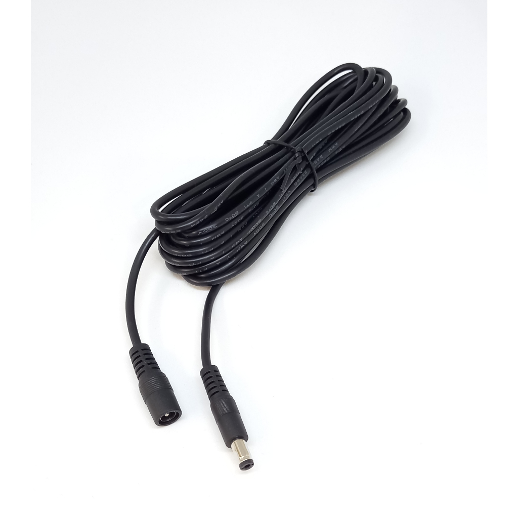 Dây DC kéo dài jack 5521/35135 (5m 22AWG 3A)/ Dây nối dài DC hai đầu ...