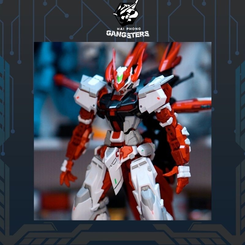 (Đợt Cuối) Phụ kiện đầu resin MG Astray Red Frame Head Dragonic Gundam ...