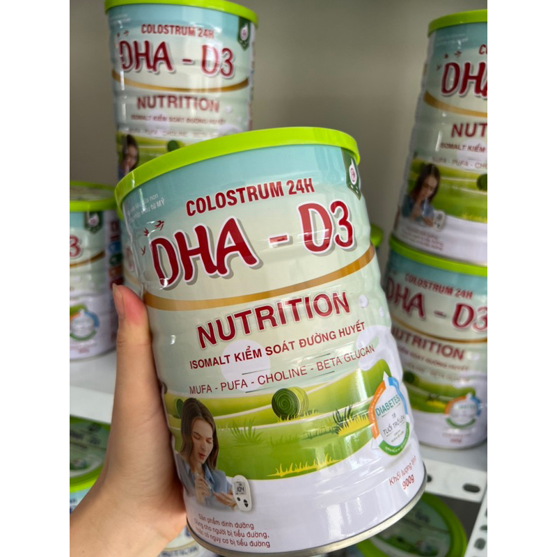 Sữa non colostrum 24h DHA -D3 DIABETES có ISOMALT giúp kiểm soát đường ...
