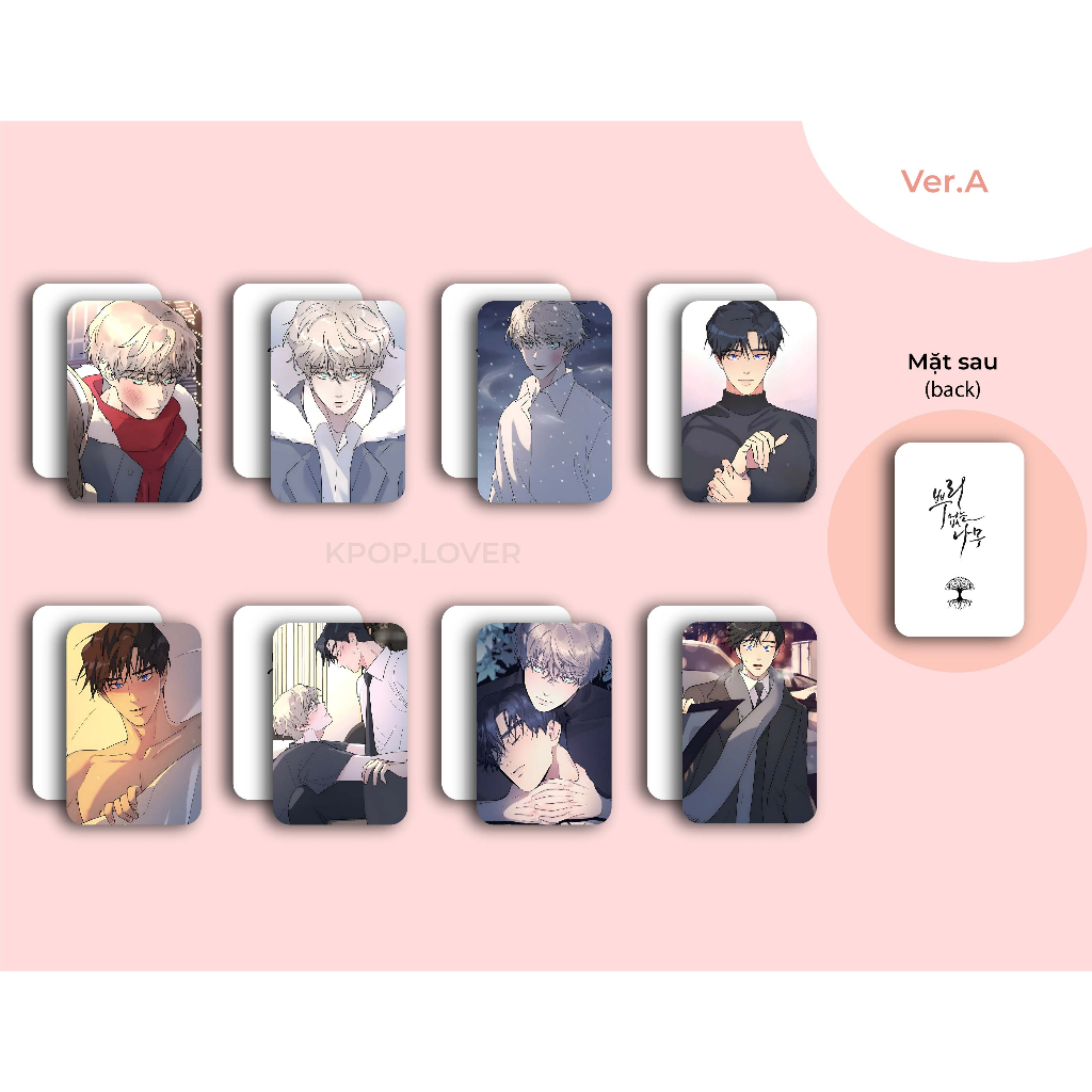 SET 8 CARD BO GÓC A tree without roots - Cây không rễ | Shopee Việt Nam