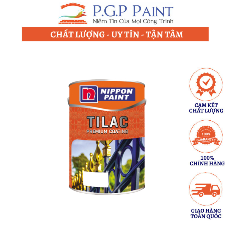 [3L] Sơn Lót Chống Rỉ Cho Sắt Thép Tilac Grey Primer (xám) / Red Oxide ...