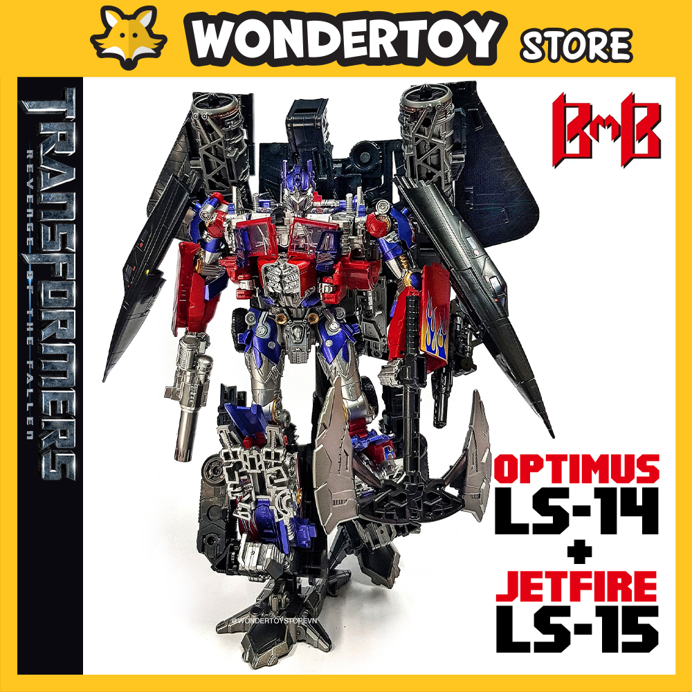 Mô Hình Hãng BMB Jetpower Optimus Prime LS14 Jetfire LS15 Transformers ...