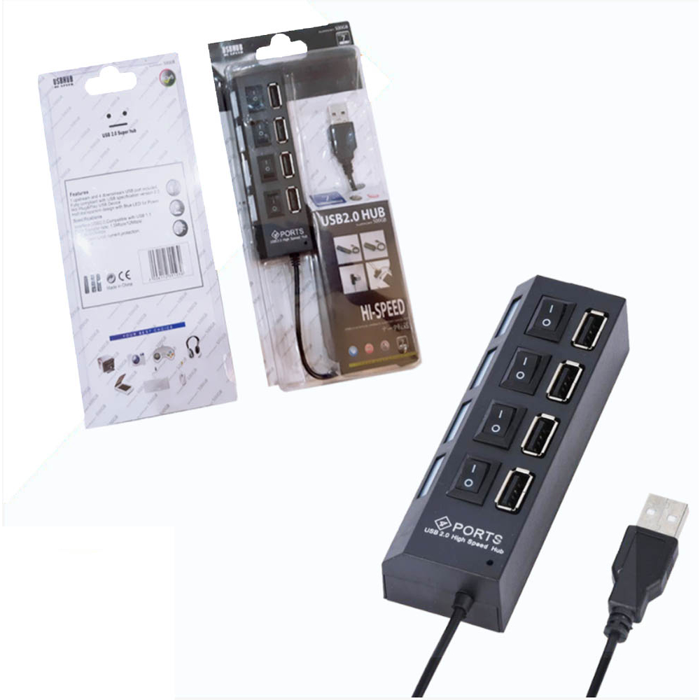 Hub Usb 4Port 2.0 (4 Công tắc) | Shopee Việt Nam