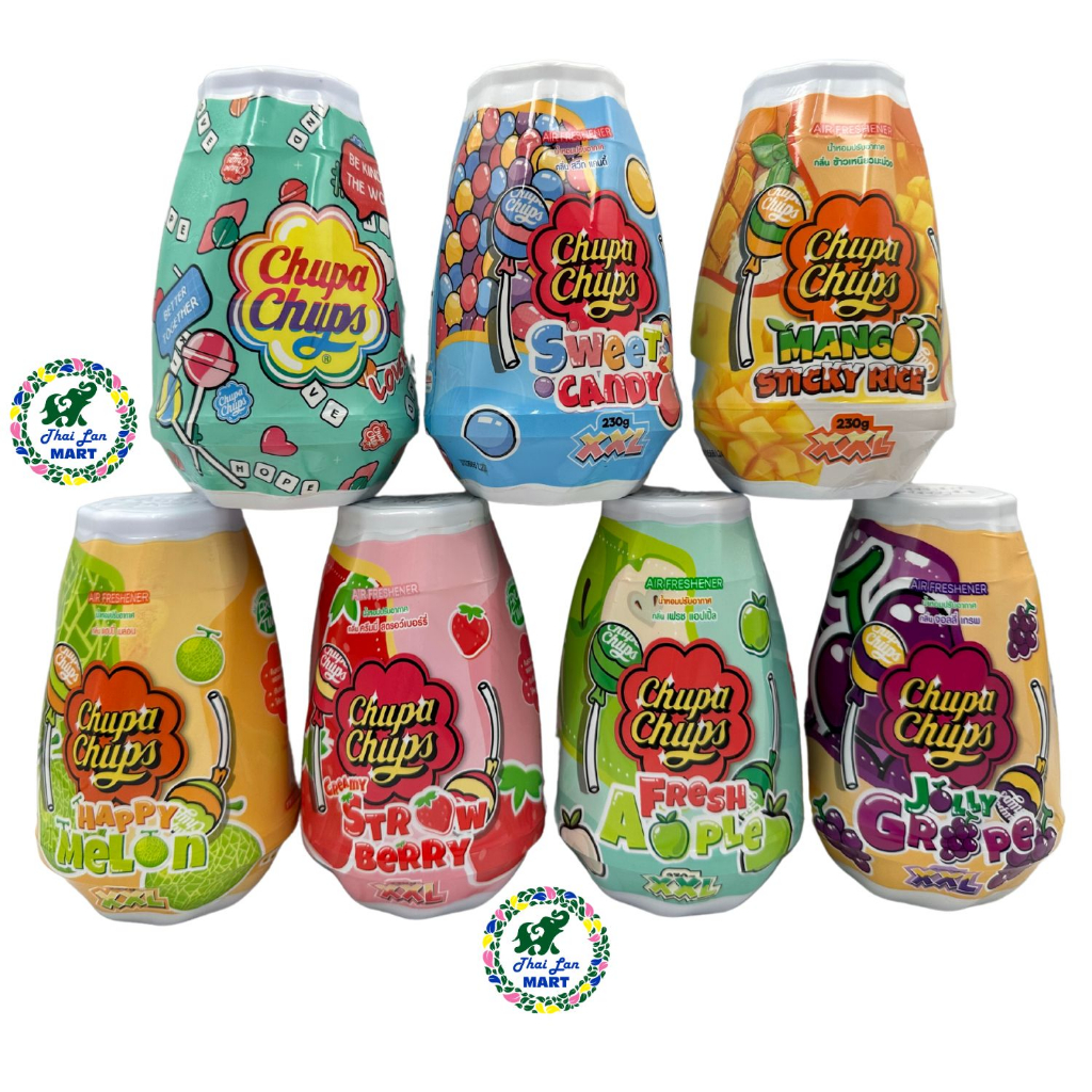 Sáp thơm chupa chups khử mùi thơm phòng xe hàng nội địa chính hãng thái ...