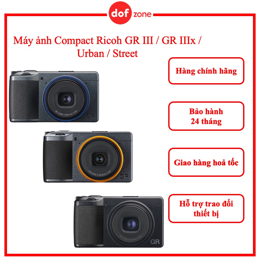 Máy ảnh Compact Ricoh GR III / GR IIIx / Urban / Street / Diary/ HDF ...