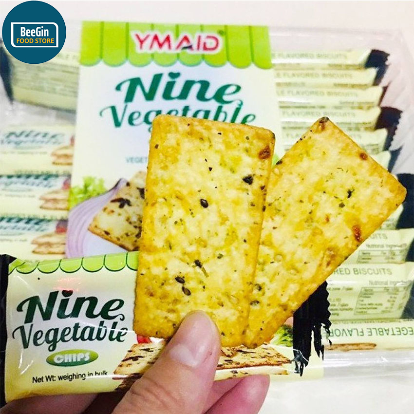 Bánh Quy Giòn YMAID Vị Rau Củ Và Phô Mai 288g - B92 - BeeGin Food | Shopee Việt Nam