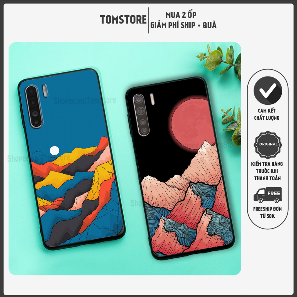 Ốp lưng Oppo A91 / Oppo Reno 3 / Reno3 Pro in hình phong cảnh hoàng hôn ...