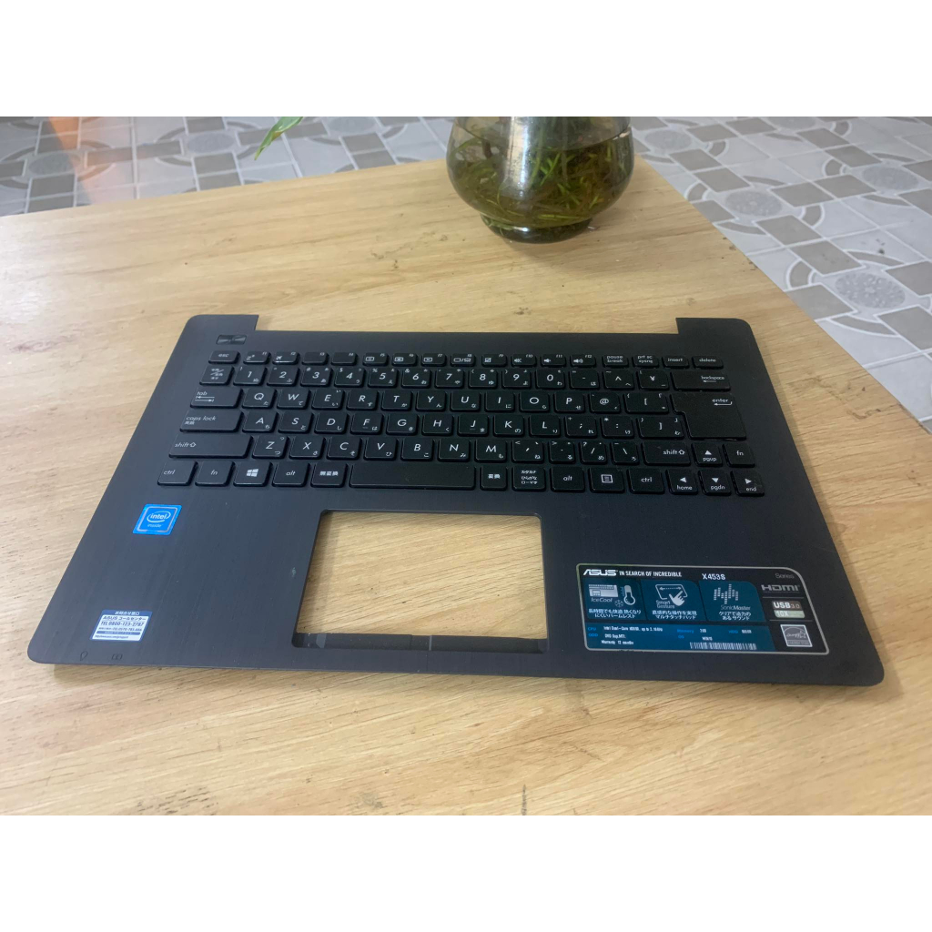 vỏ mặt c dành cho laptop asus x453s ( tháo máy tặng phím chưa test ...