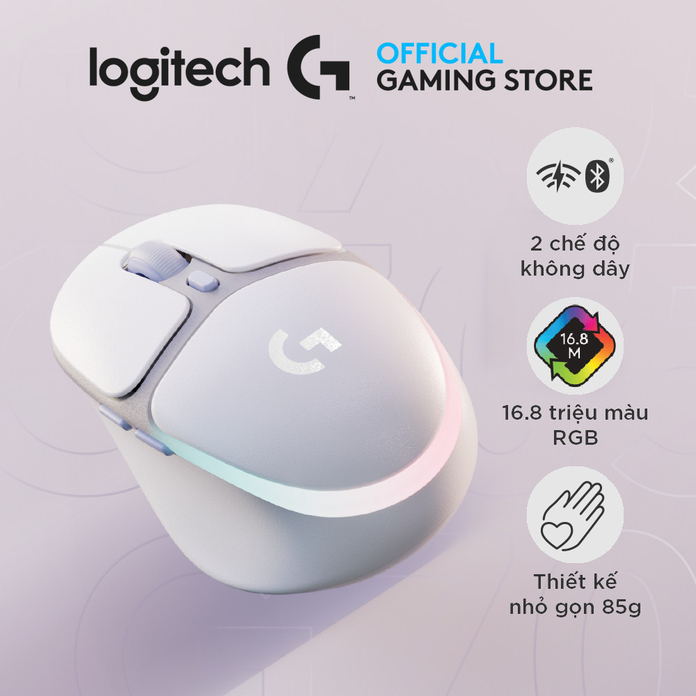 Logitech G705 Aurora Wireless Gaming Mouse - Lightsync RGB Lighting ...