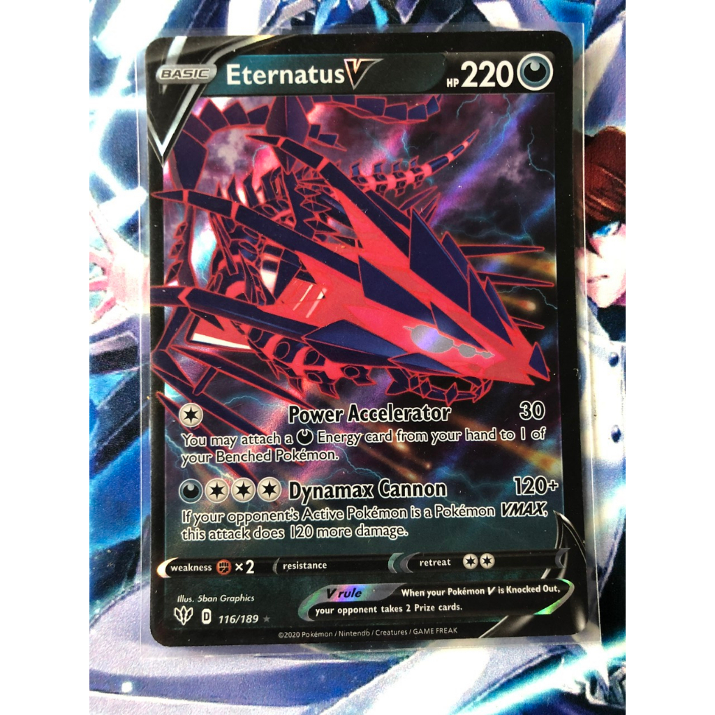 Thẻ bài Pokemon - TCG - Eternatus V / 116/189 | Shopee Việt Nam